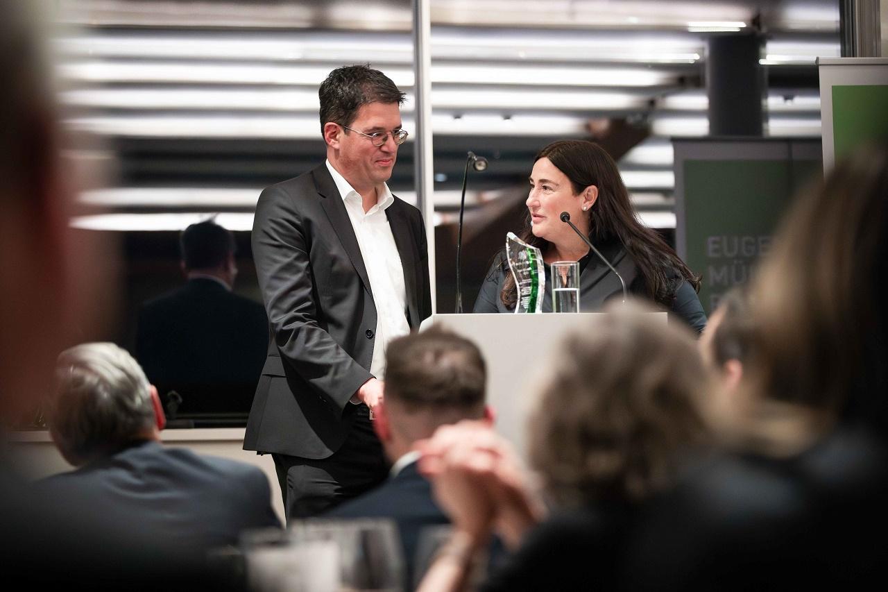 Prof. Nikolaos Koutsouleris mit dem Eugen Münch-Preis 2023 ausgezeichnet | LMU Klinikum